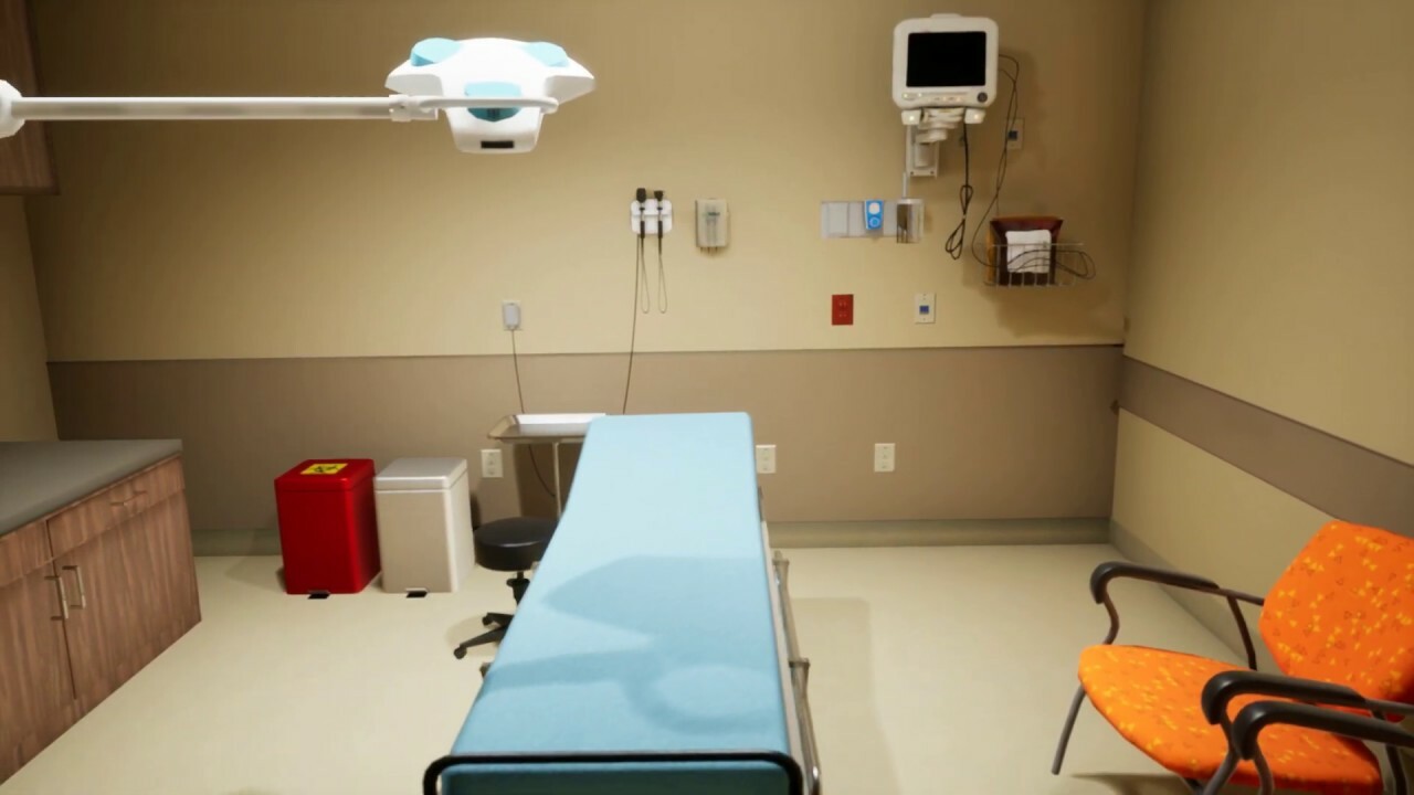 ArtStation - Hospital room