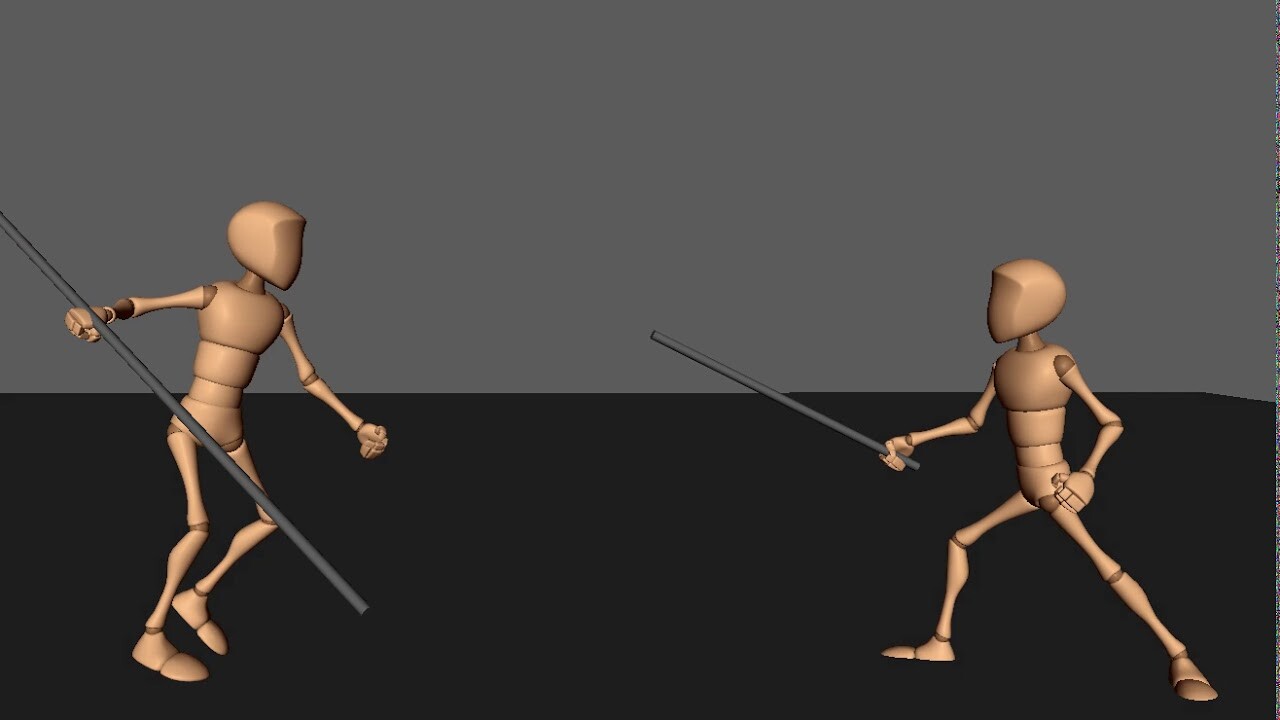 ArtStation - Fight animation