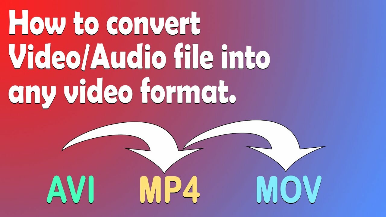 ArtStation - How to convert video/audio file into any format