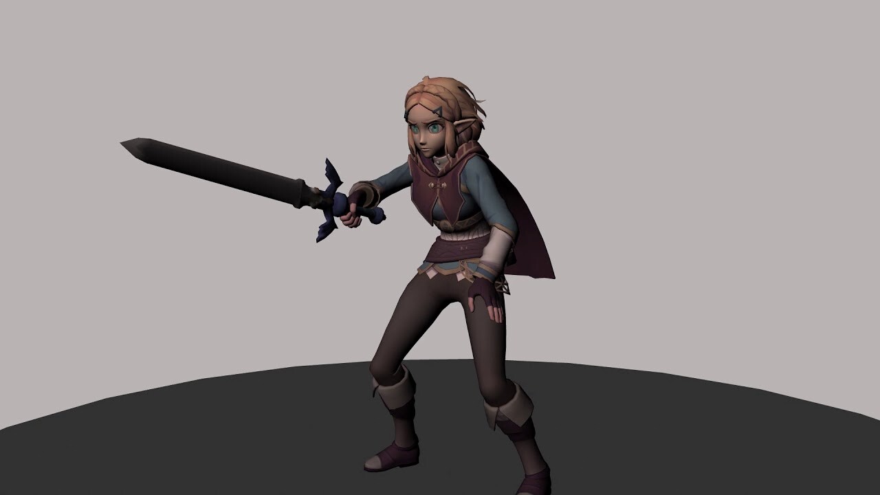 ArtStation - Zelda Sword Test