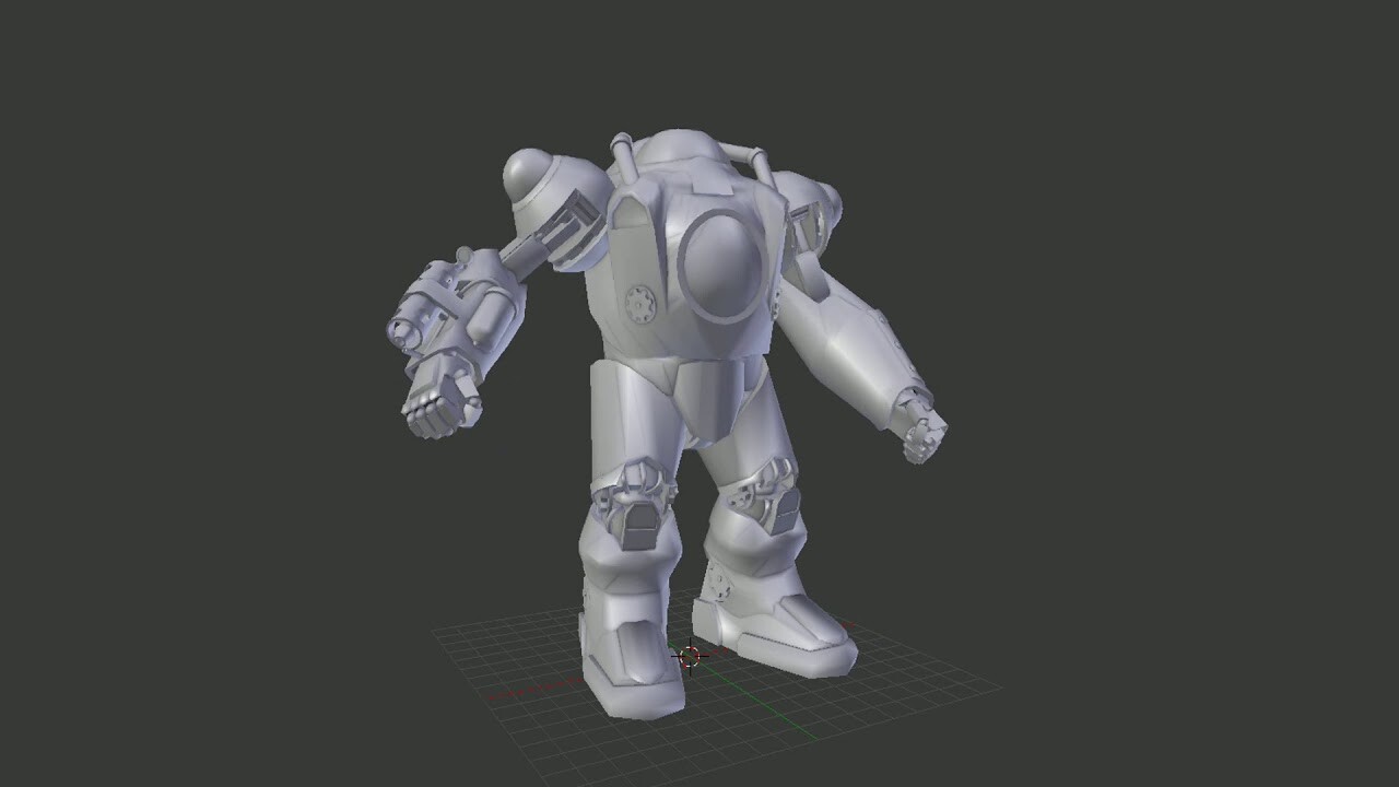 ArtStation - Game Asset | Steampunk Boss Enemy