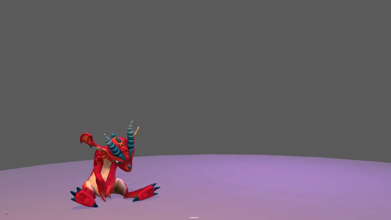 ArtStation - Dragon Sneeze (Cartoon)