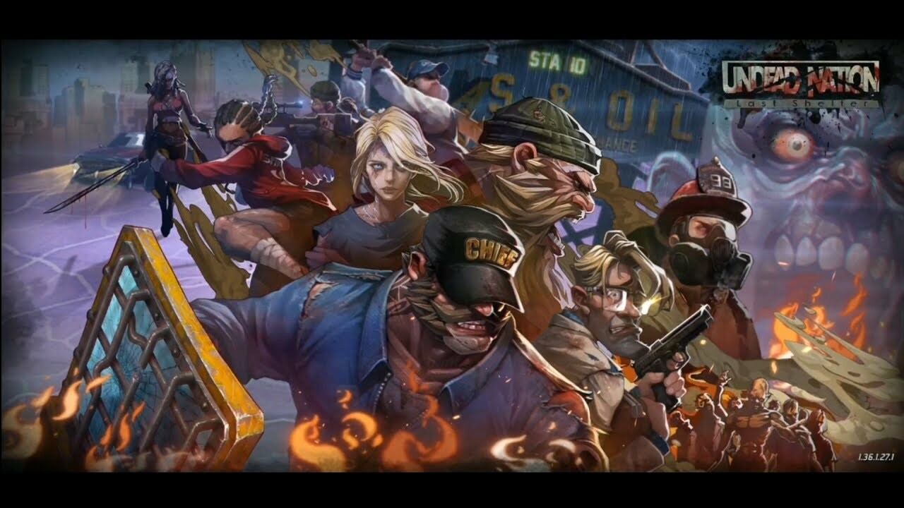 ArtStation - [Undead Nation: Last Shelter]-Art Director