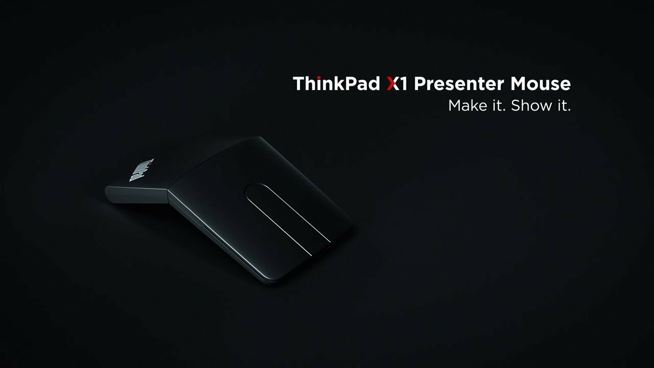 ArtStation - ThinkPad X1 Presenter Mouse Product Tour