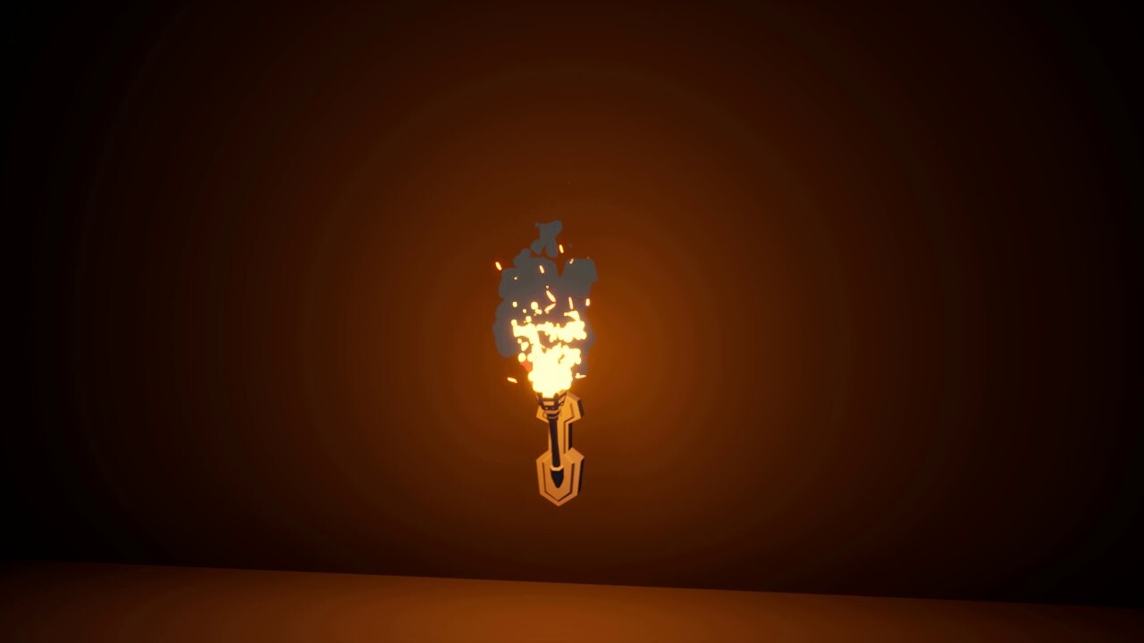 ArtStation - Niagara | Stylized Fire