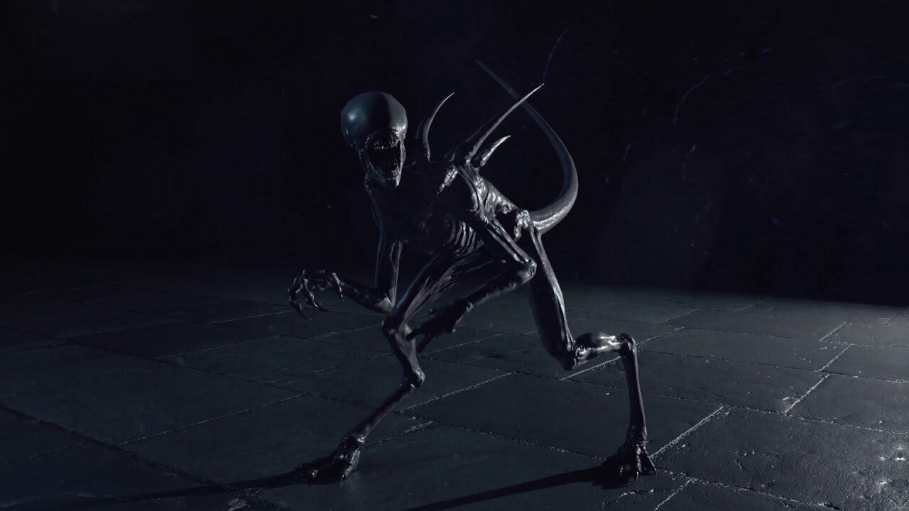 ArtStation - Alien animation test & render