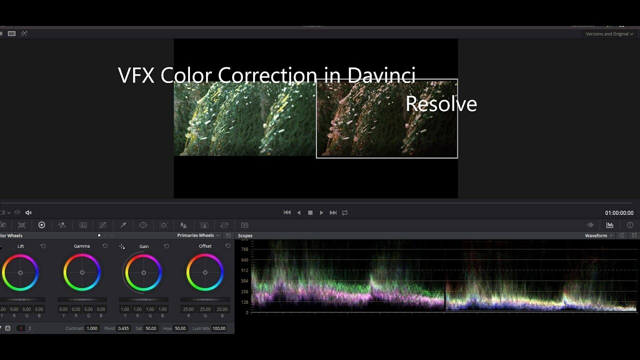 ArtStation - How to Color Correct Visual Effects in Davinci Resolve ...