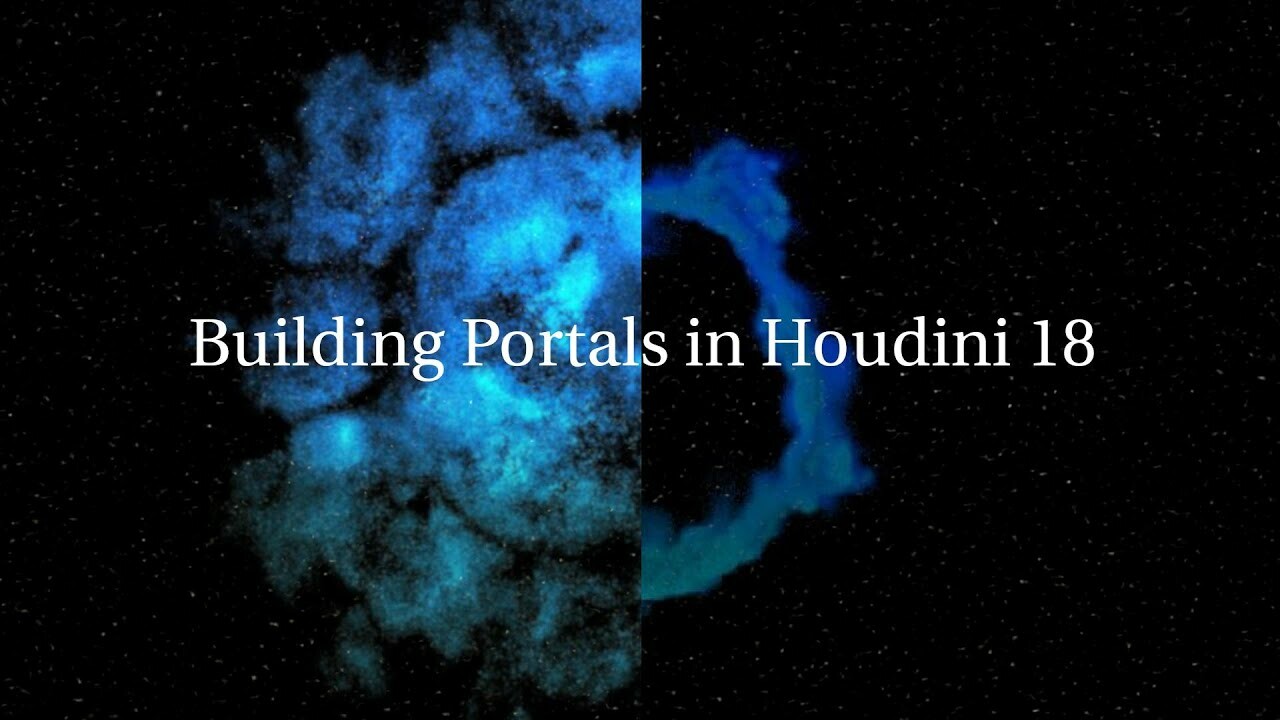 ArtStation - Building Portals In Houdini: Tutorial
