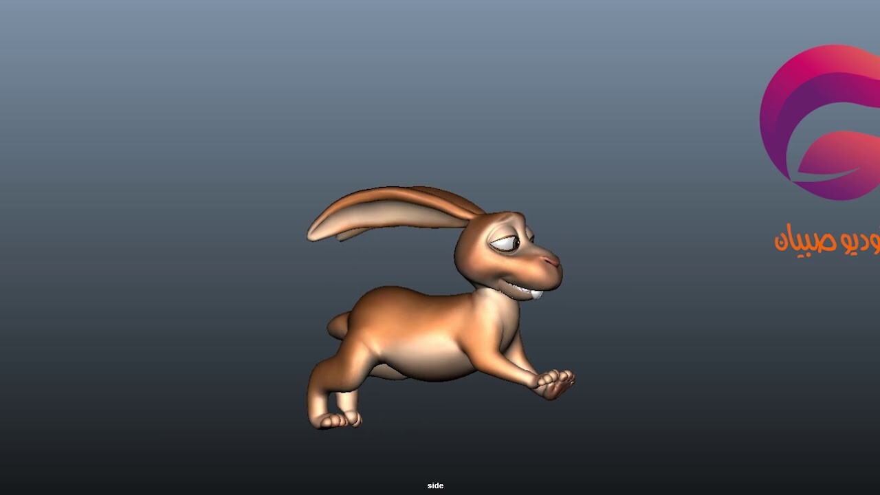 ArtStation - layer animated Rabbit-N2 #animated #cycle #Rabbit #layer # ...