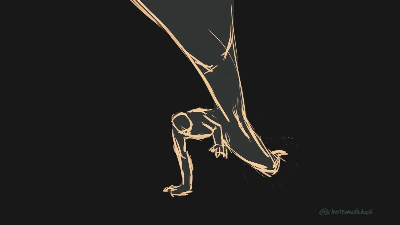 ArtStation - Breakdance Flare Cycle Animation with KRITA