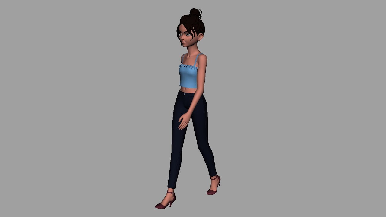 ArtStation - Vanilla Walk Cycle