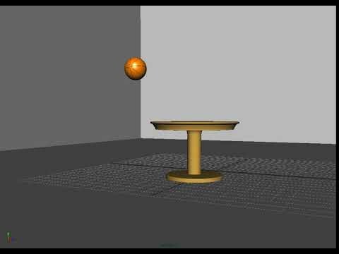 ArtStation - Boucing Ball on Table Animation