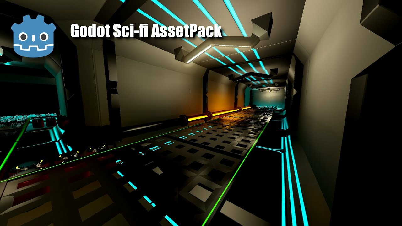 ArtStation - Godot Sci-fi asset pack