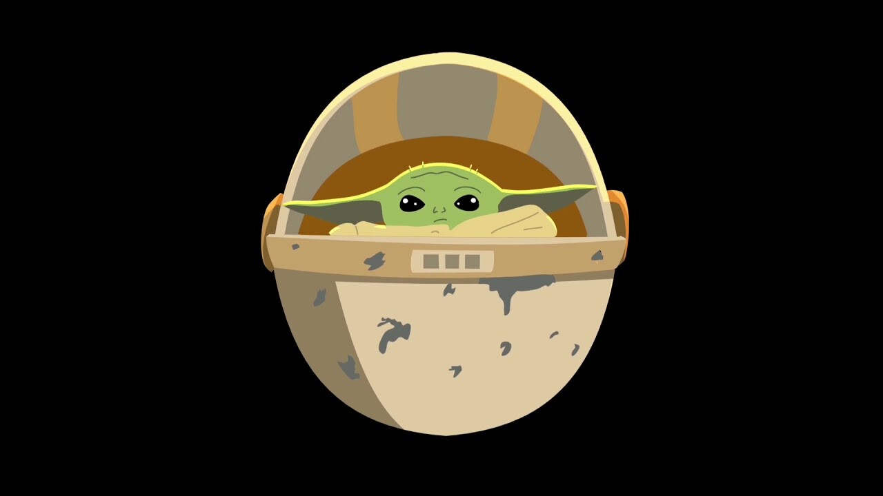 ArtStation - Baby Yoda Animation 2D