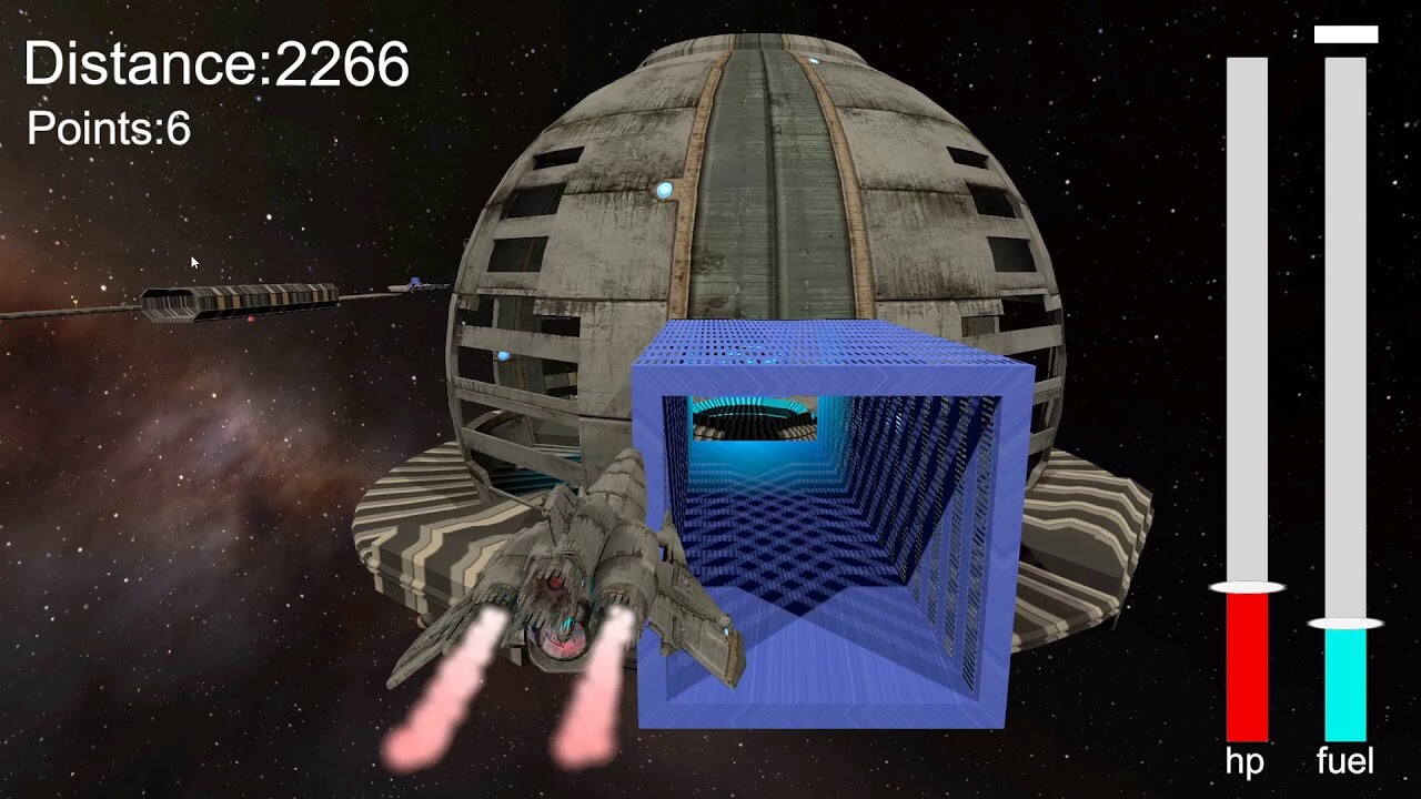 ArtStation - endless runner game (inspired by sky roads)