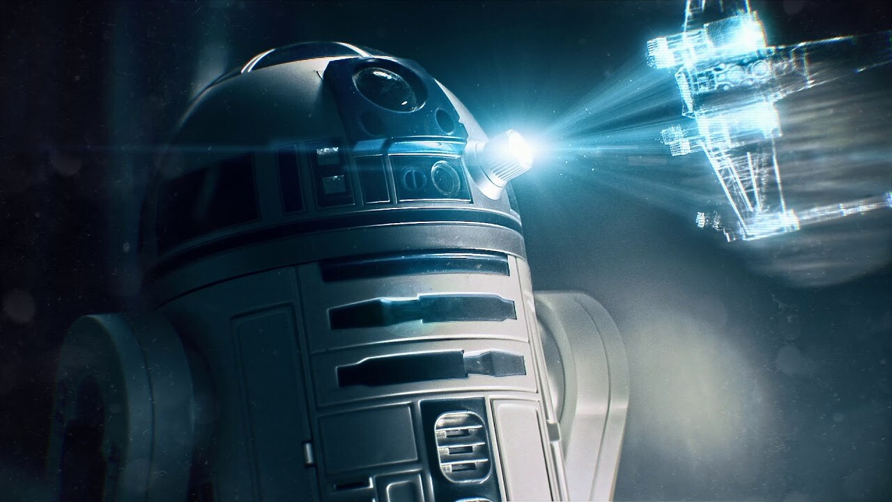 ArtStation - R2D2 Hologram