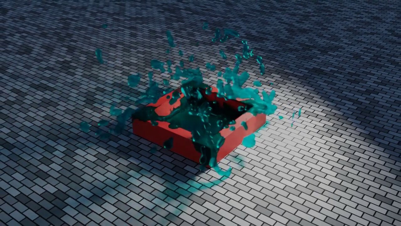 ArtStation - Water Splash Animation