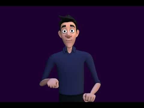 ArtStation - 3D animation sign language