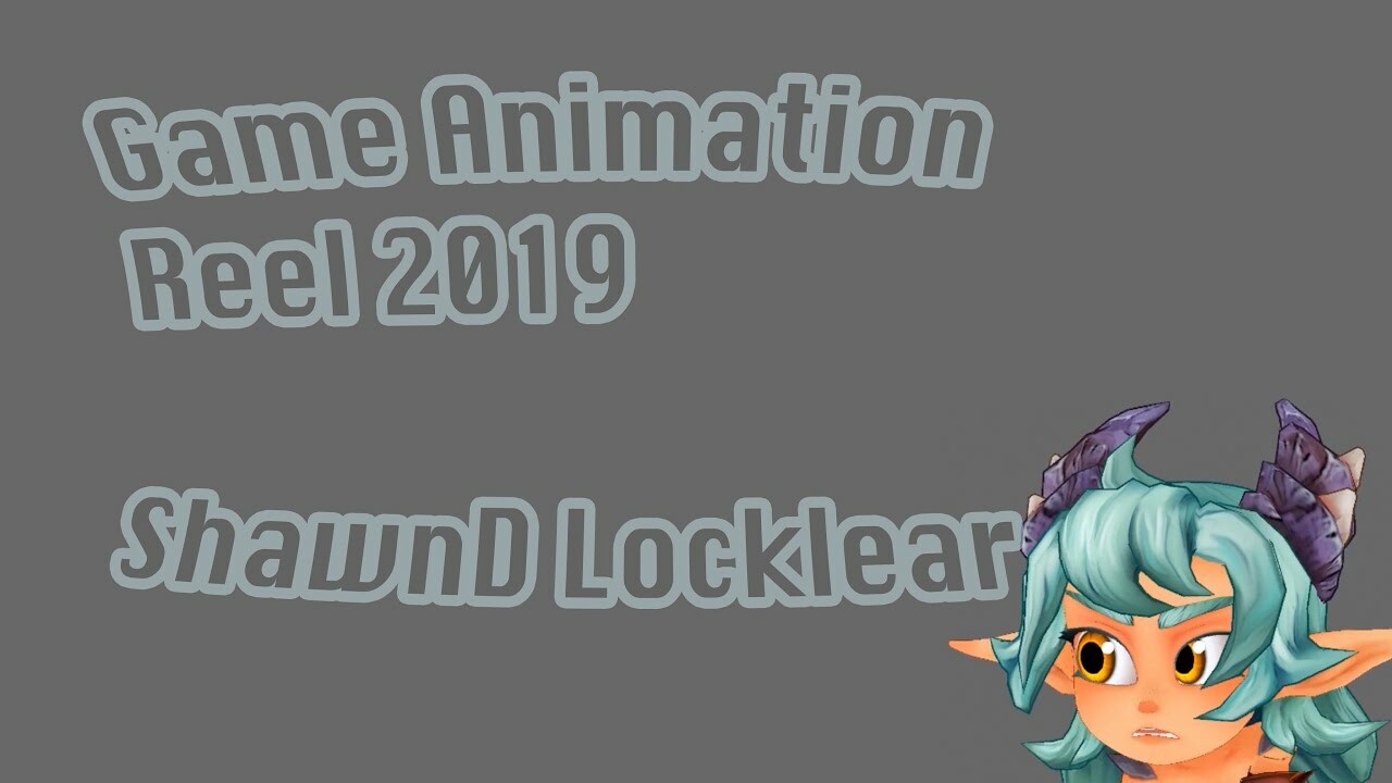 ArtStation - 2019 Game Animation Reel