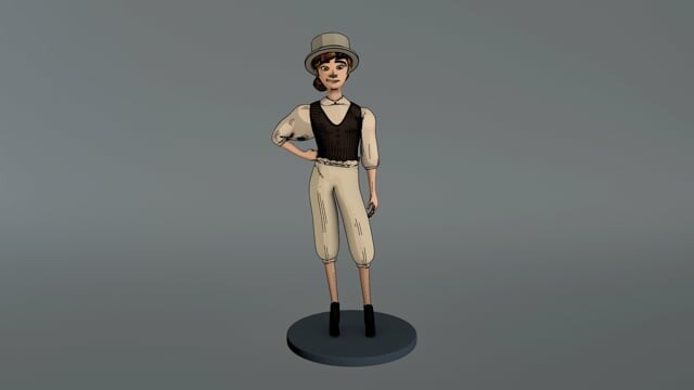 ArtStation - Fossils by Mary - Character