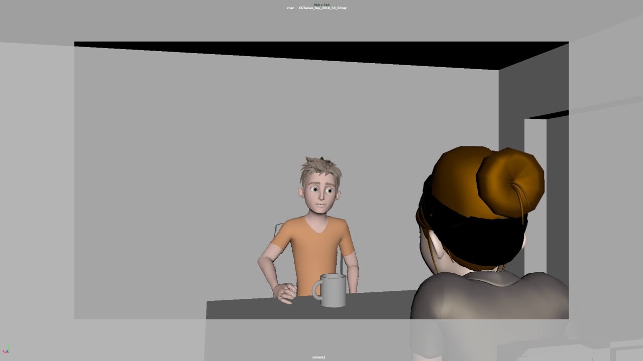 ArtStation - Small animation without detailed mouth movements