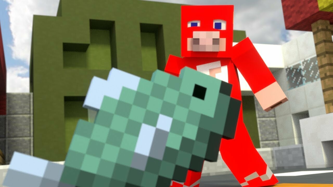 ArtStation - Fish (BPS Collab #1) (Minecraft Animation)