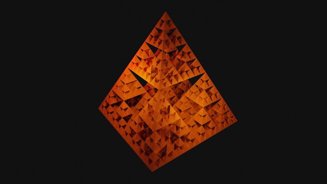 ArtStation - Sierpinski triangles, a scripting example (Blender week part 6)