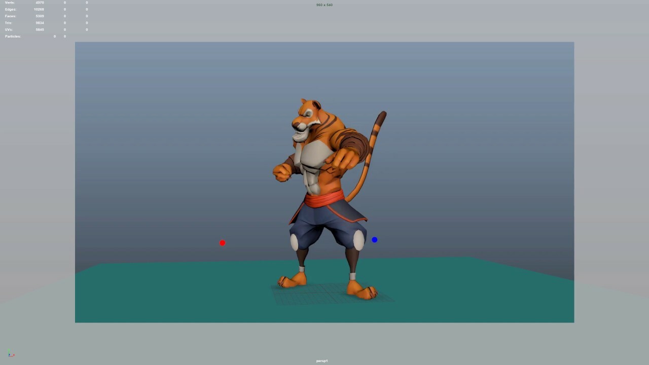 Arpit Bansal - 3D Animation Tiger In Action
