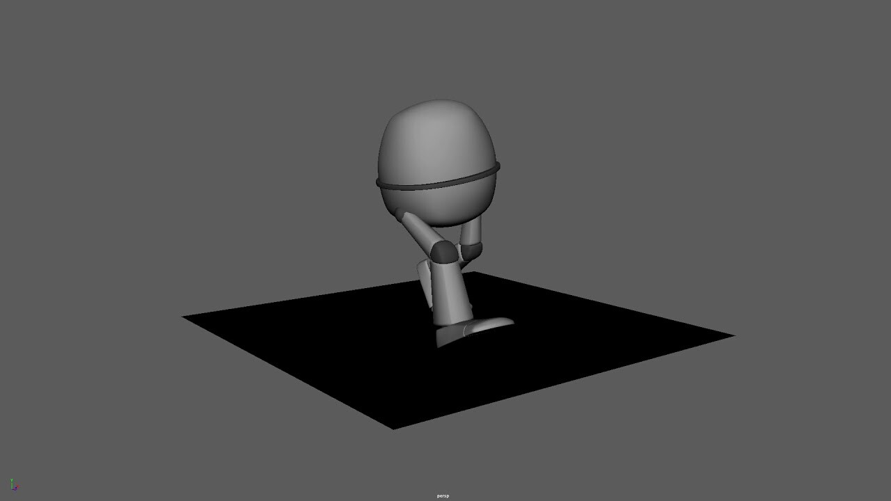 ArtStation - Vanilla Walk Cycle - Caden Finch 2020