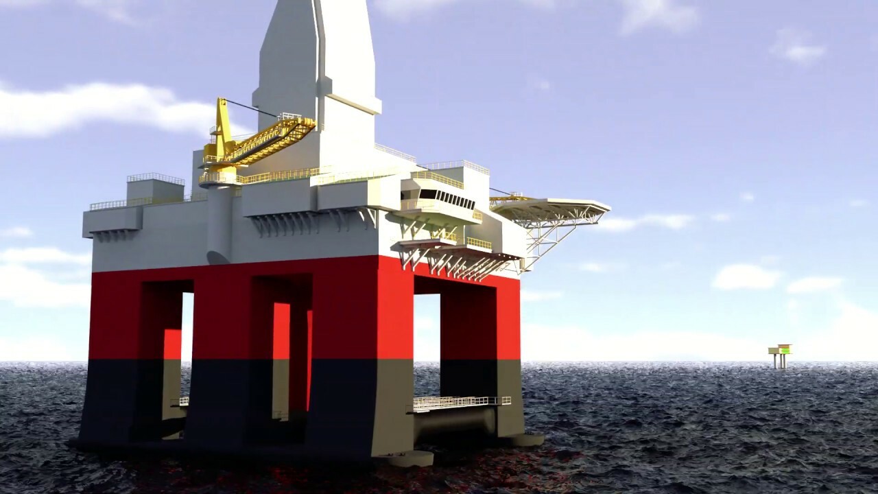 ArtStation - Oil Rig