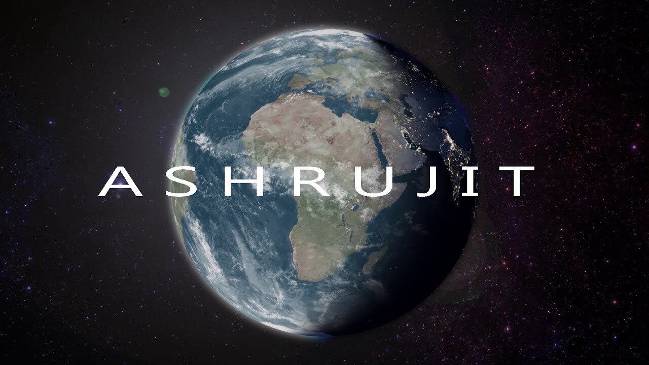 ArtStation - 3D EARTH ROTATION