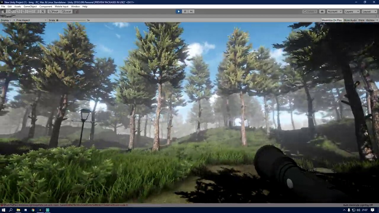 ArtStation - Unity environment with created assets (showcasing my assets)