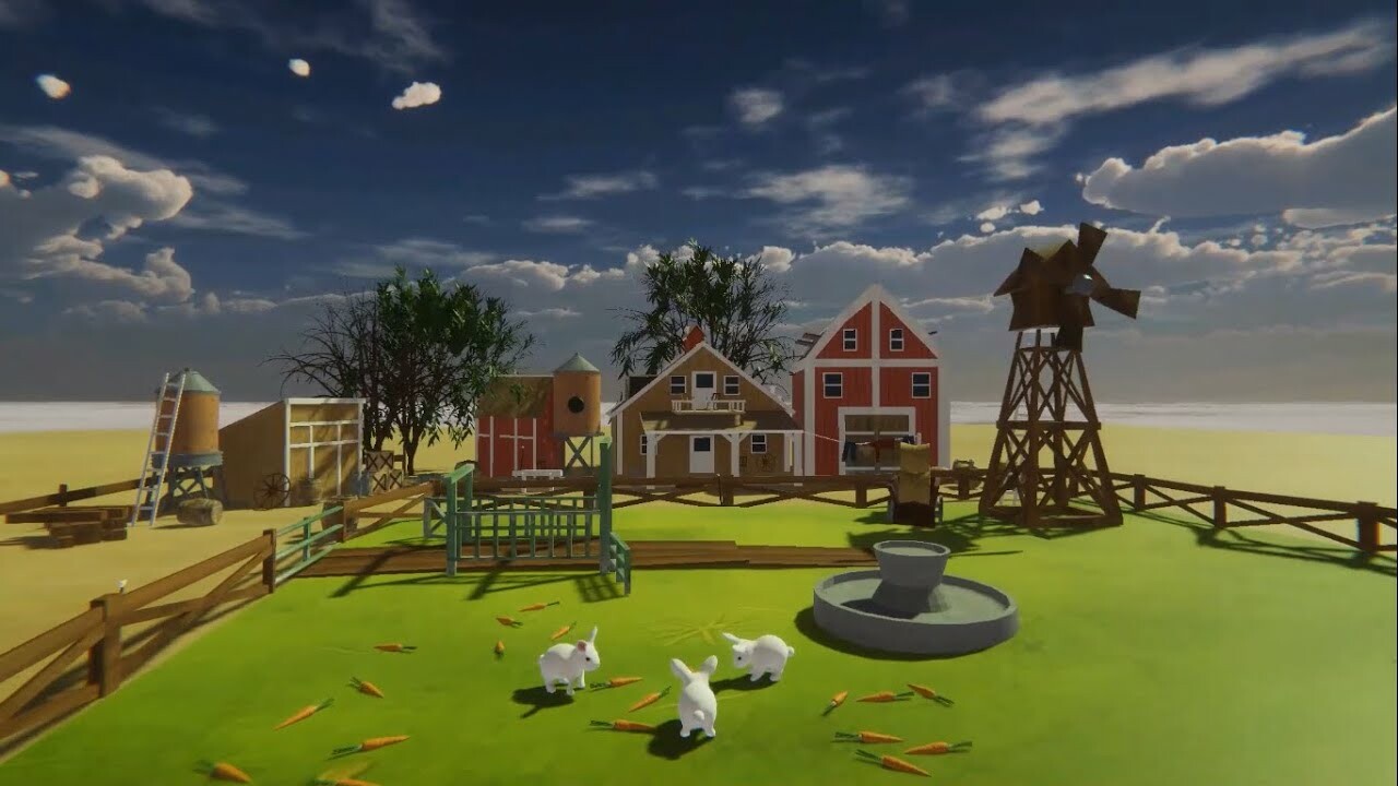 ArtStation - The Farm house 3D