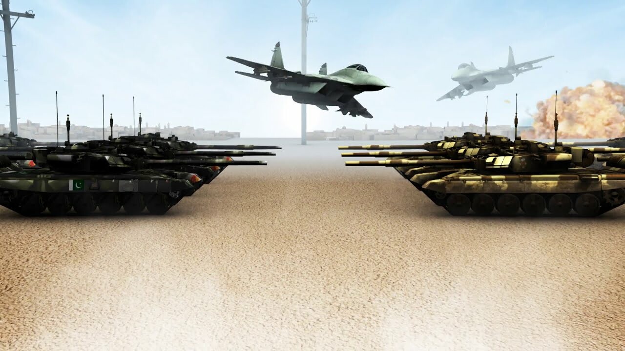 ArtStation - Defence Day 3D Animation | 3D War Scene | Element 3D Animation