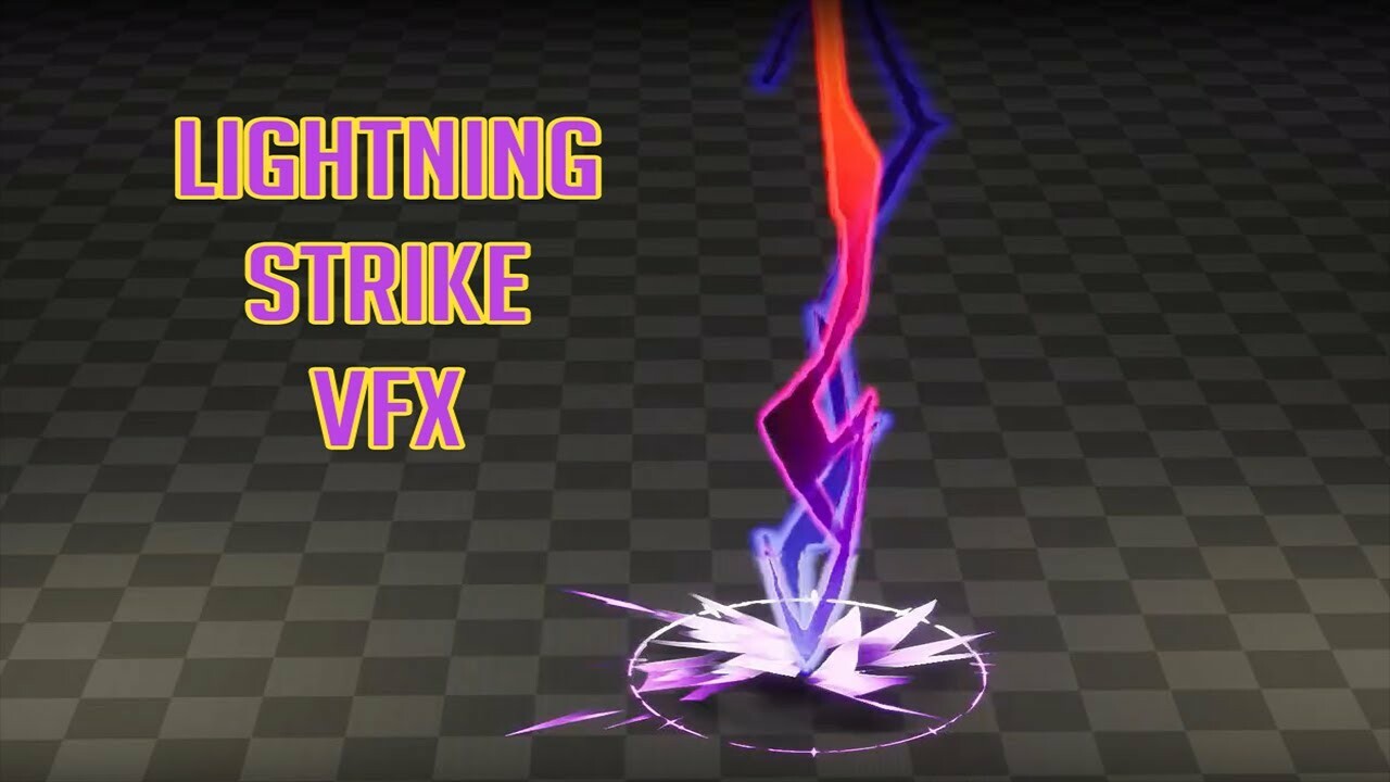 ArtStation - Lightning Strike VFX
