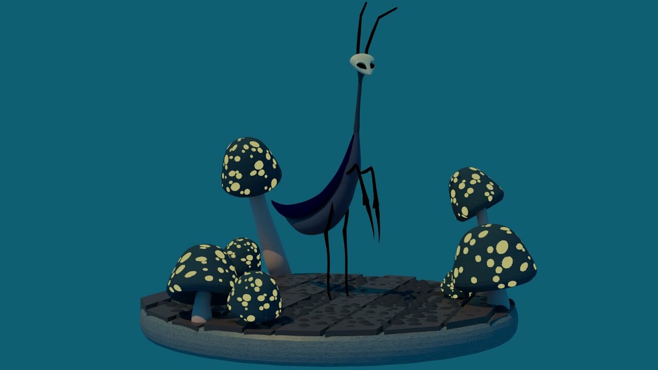 ArtStation - Hollow Knight #53 - Mantis Warrior