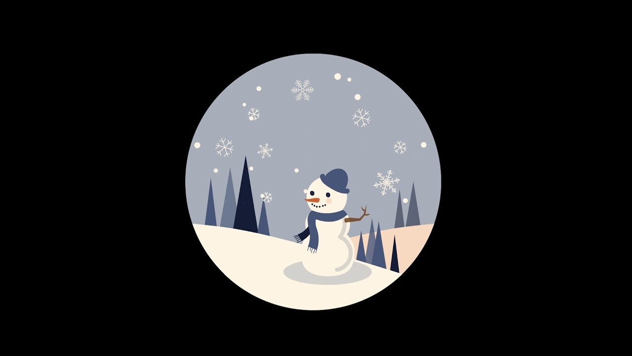 ArtStation - "winter"motion graphics