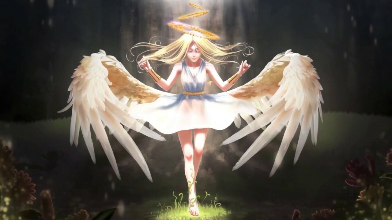 ArtStation - Angel scene Animated Illustration Fan Movie VFX Art Scene