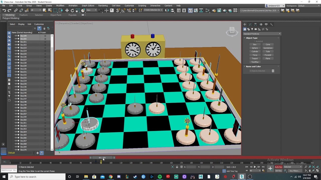 ArtStation - Chess Animation