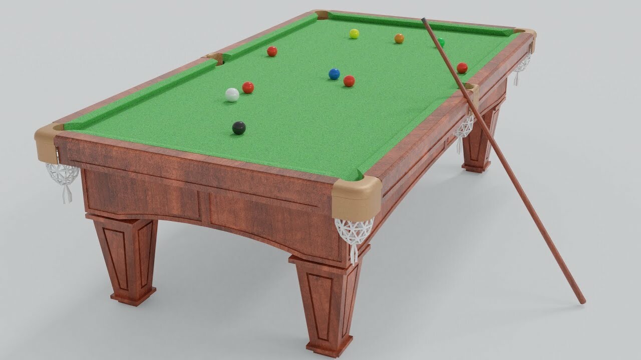 ArtStation - Pool Table - V1