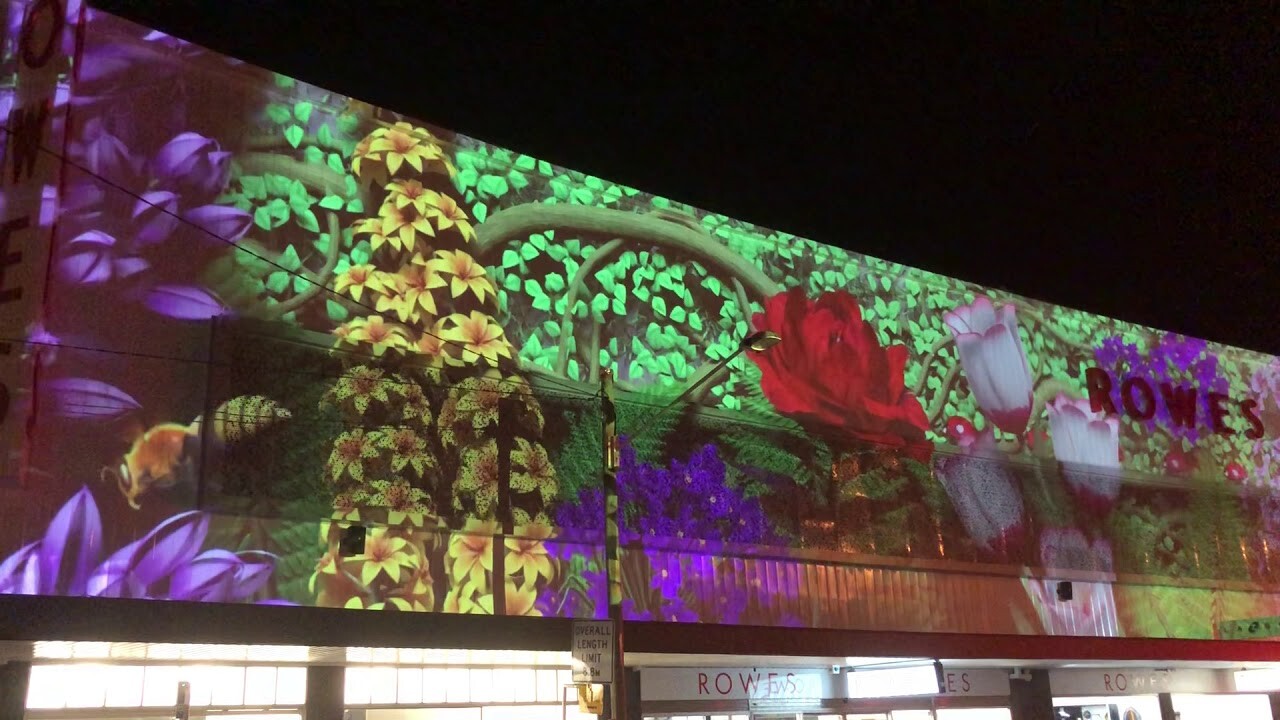ArtStation - Rowes Carnival of Flowers Light Show 2019 Streetview