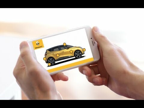 ArtStation - - RENAULT - AUGMENTED REALITY - SCAN R
