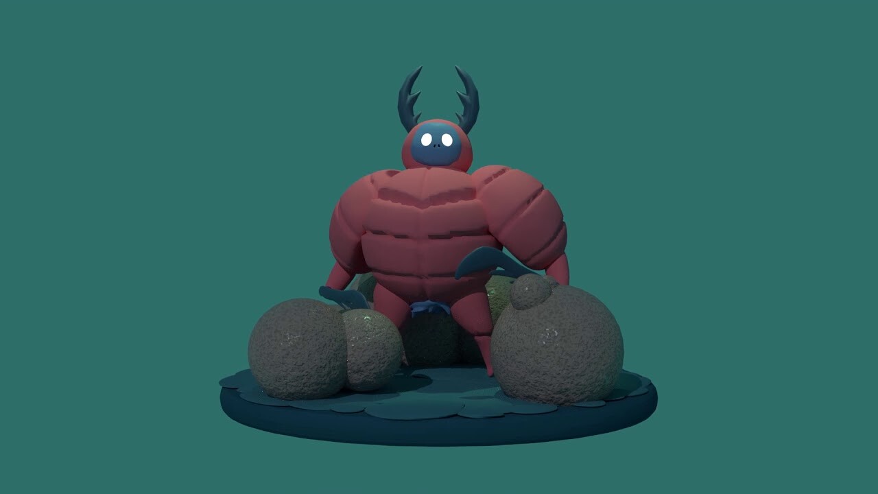 ArtStation - Hollow Knight #75 - Dung Defender