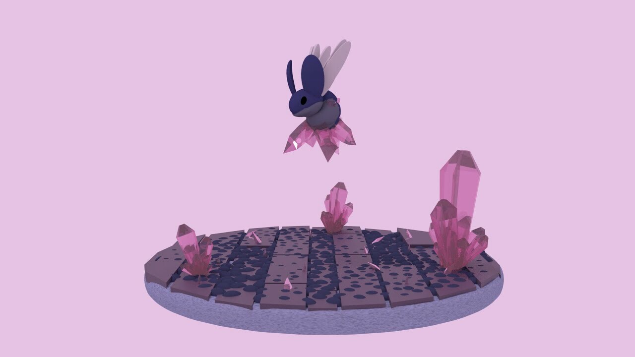 ArtStation - Hollow Knight #83 - Crystal Hunter