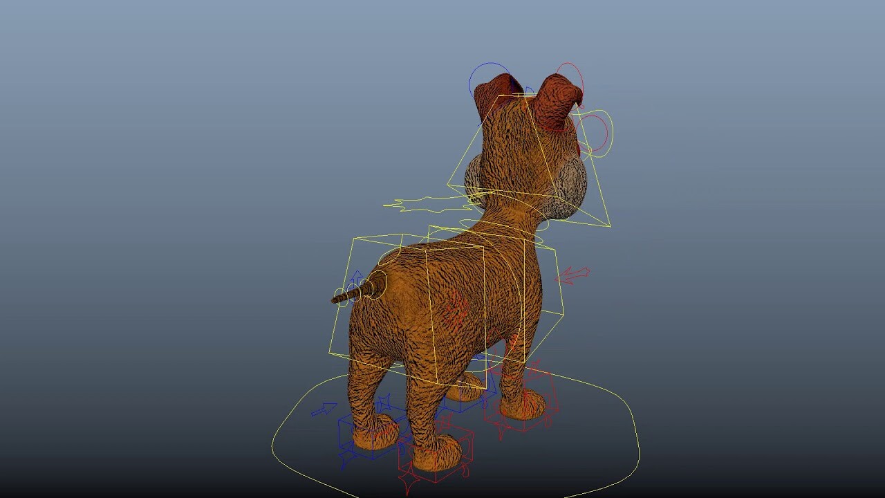 ArtStation - Rusty Dog Rig