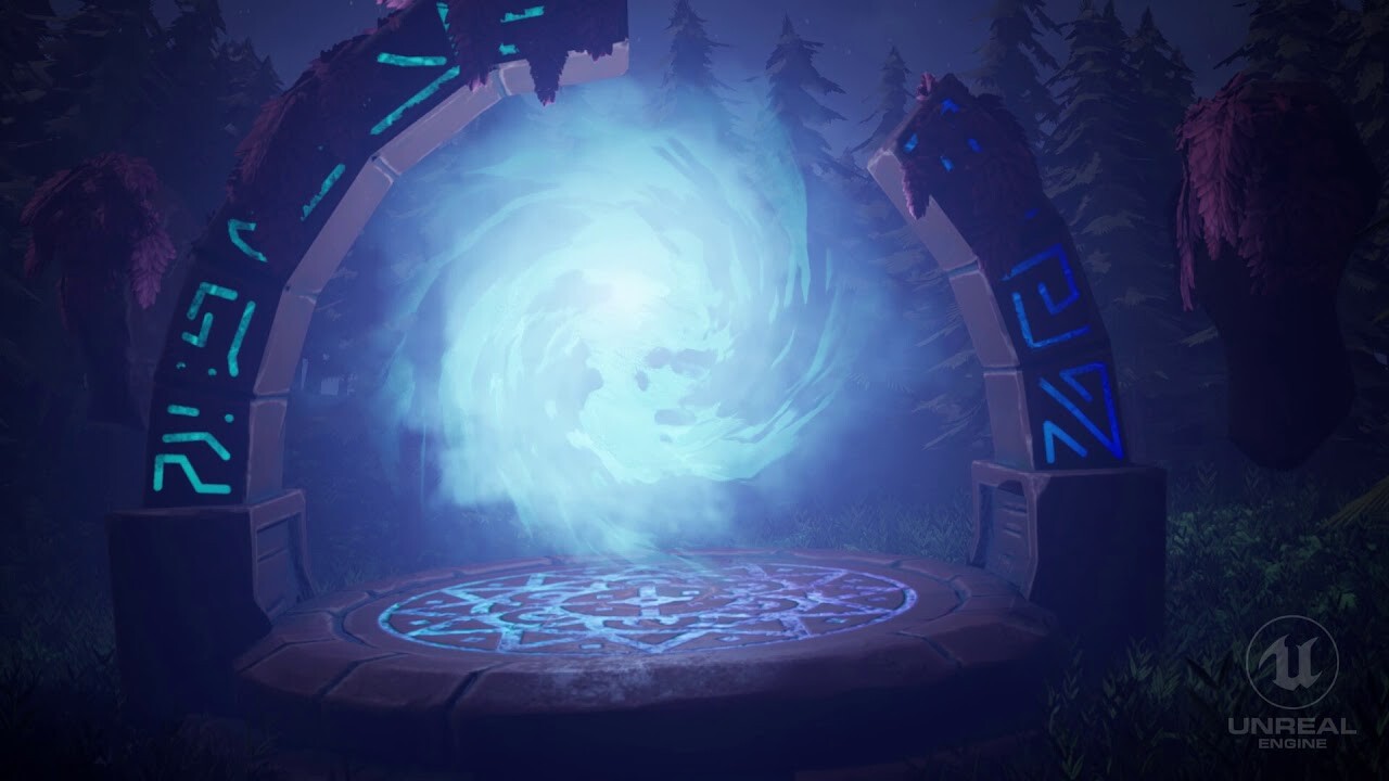 ArtStation - Stylized Portal