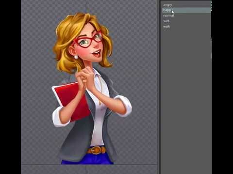 ArtStation - "Crazy Kitchen" cooking game's characters animations sets.