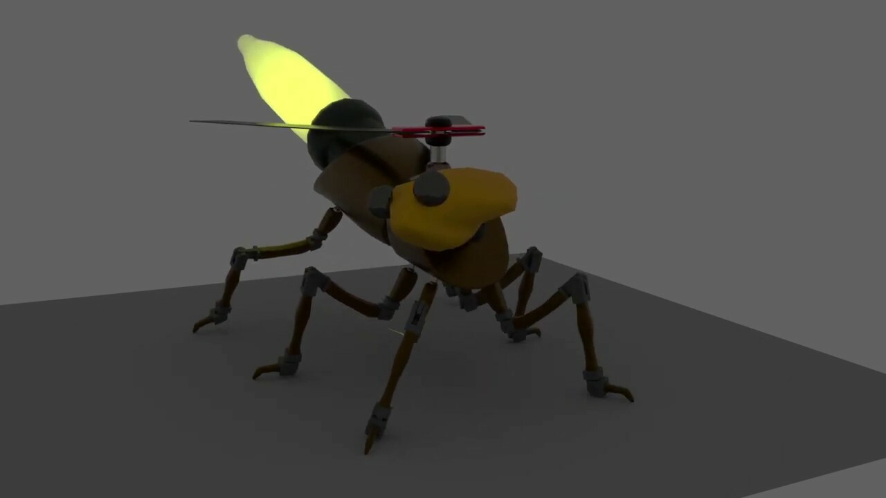 ArtStation - Robotic Firefly