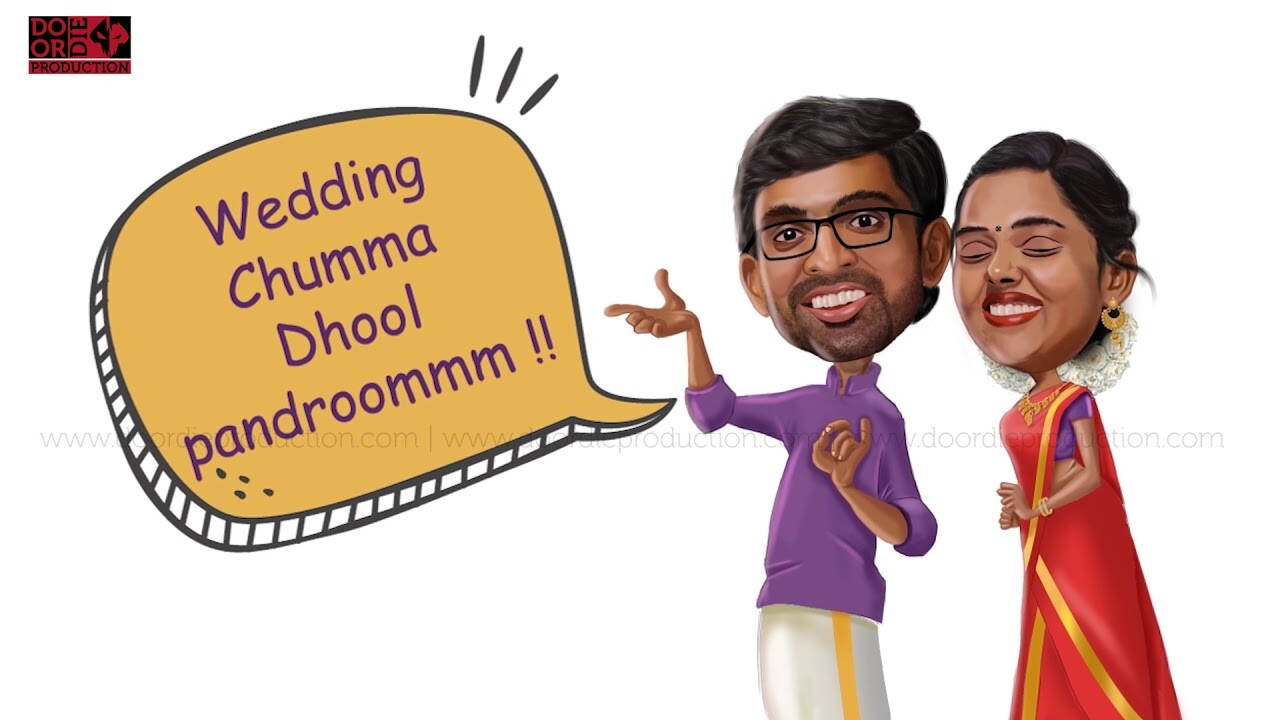 ArtStation - Save the date video | Animated Video invitation | Funny ...