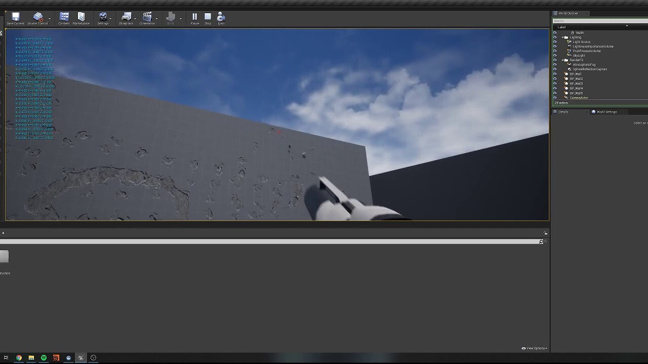 Christopher Reay - Material driven wall destruction